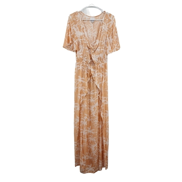 Skylar + Madison | Dresses | Skylar Madison Womens Palm Print Cutout ...